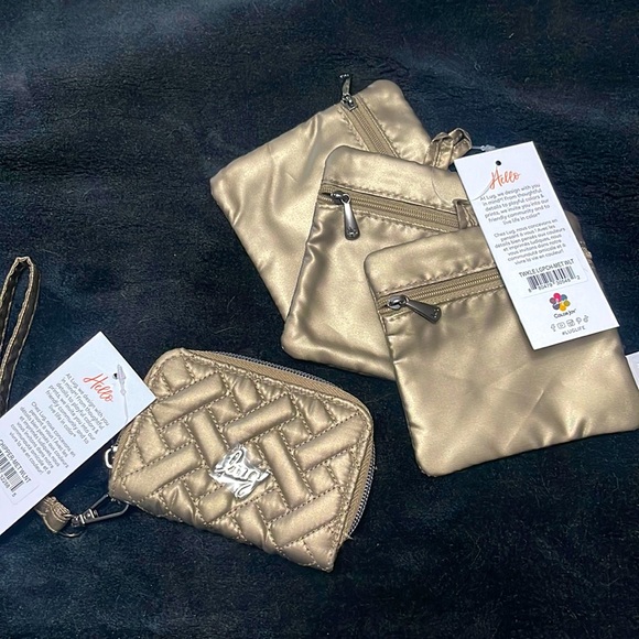 lug | Bags | Lug Chipper Wallet Large Twinkle Pouches Metallic Walnut ...